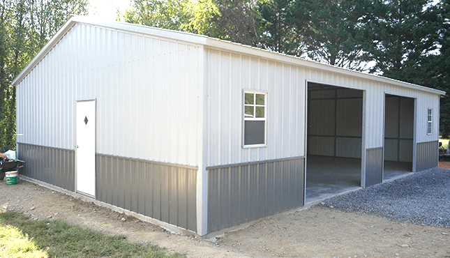 Metal Garages and Custom Buildings Delivered and Installed