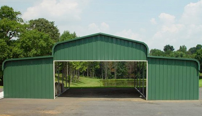 Metal Barns - Custom Steel Barns Delivered & Installed