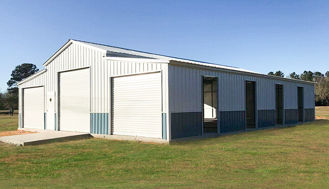 Raised Center Aisle Barns| Raised Center Aisle Barn Kit | Raised Center ...
